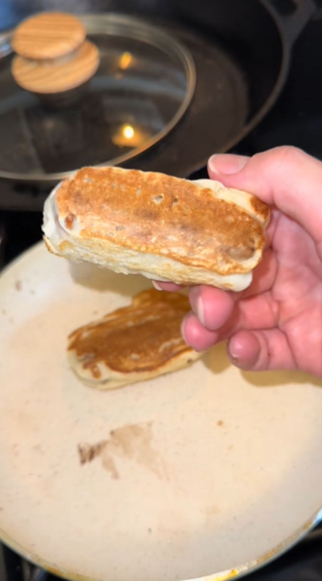 Delicious school-style breakfast corndogs recipe