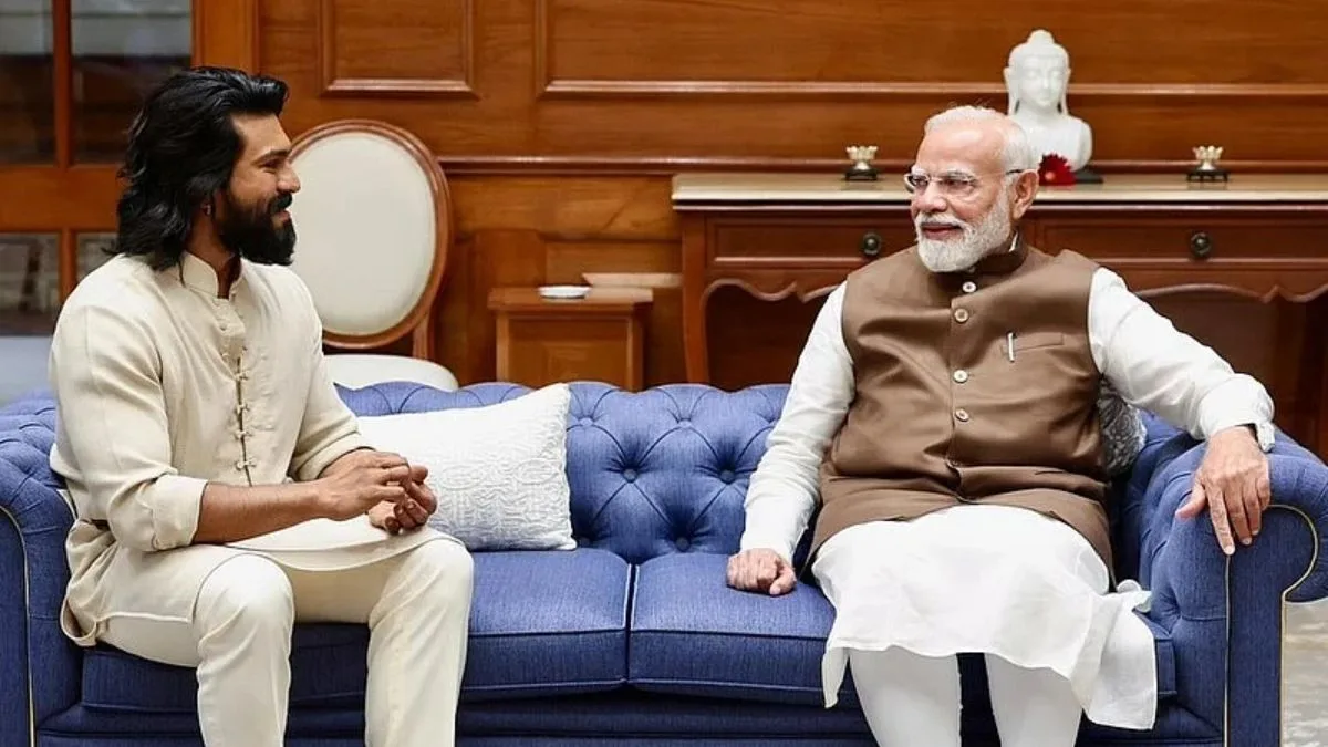 He asked me what Peddi was about: Ram Charan reveals PM Modi's question ...