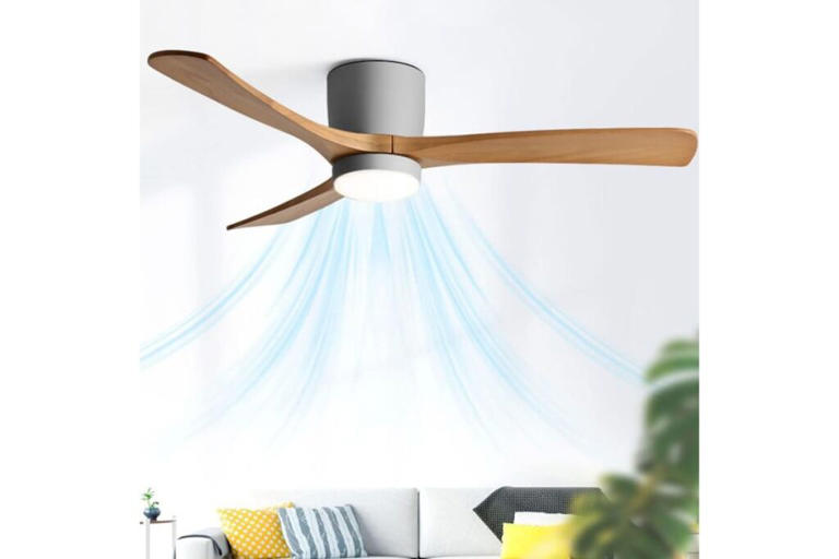 Say goodbye to ugly fans, this super stylish Nordic ceiling fan is ...