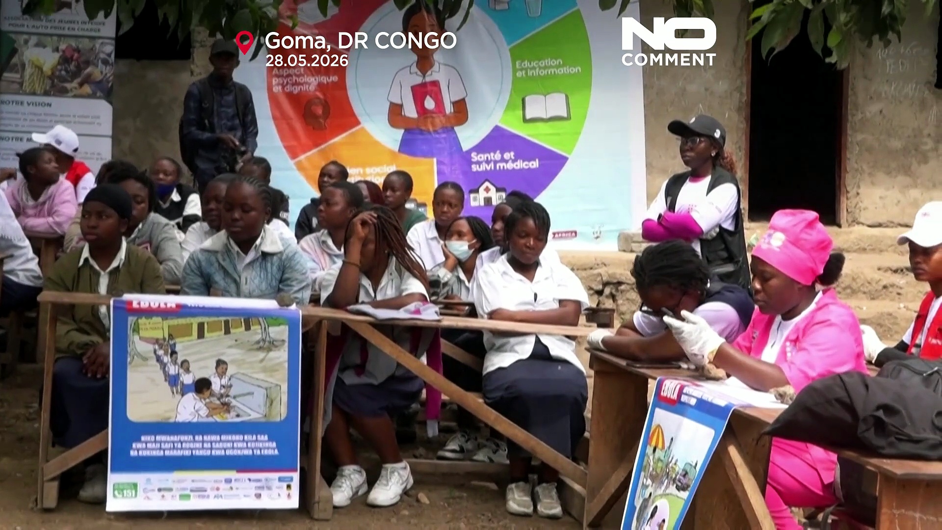 Ebola en RDC : Goma en alerte maximale, l’aide internationale se renforce