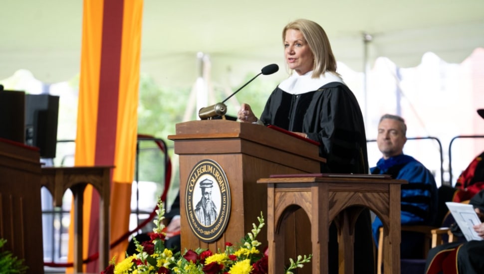 Tracy Davidson tells Ursinus graduates about courage, failure, and what ...