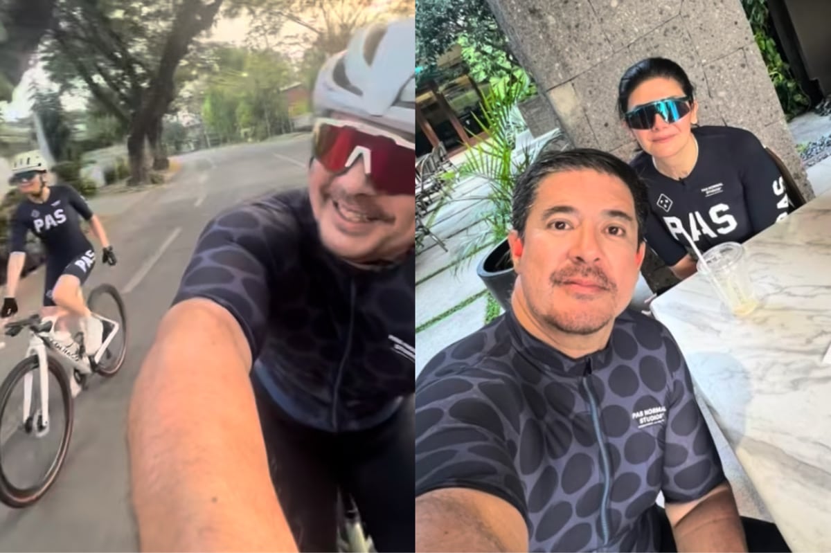 Aga Muhlach, Charlene Gonzalez go on bike ride to mark 25th anniversary