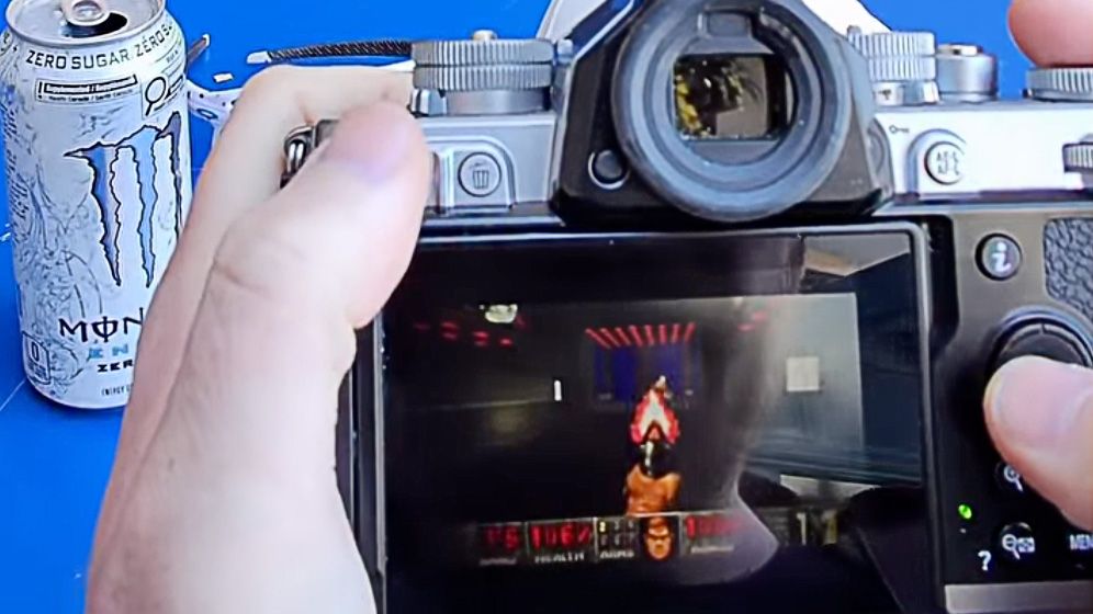 Someone got DOOM running on a Nikon camera – and it's now my favorite ...
