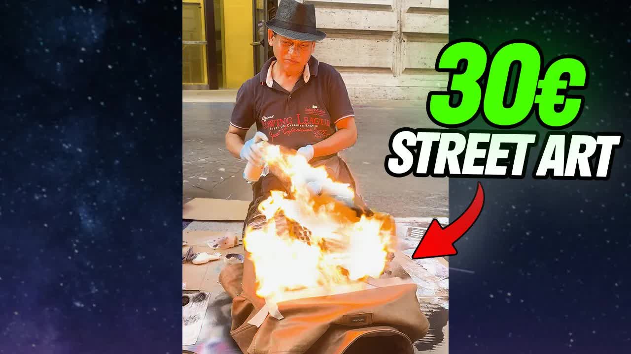 A street artist completely reinvented my jacket