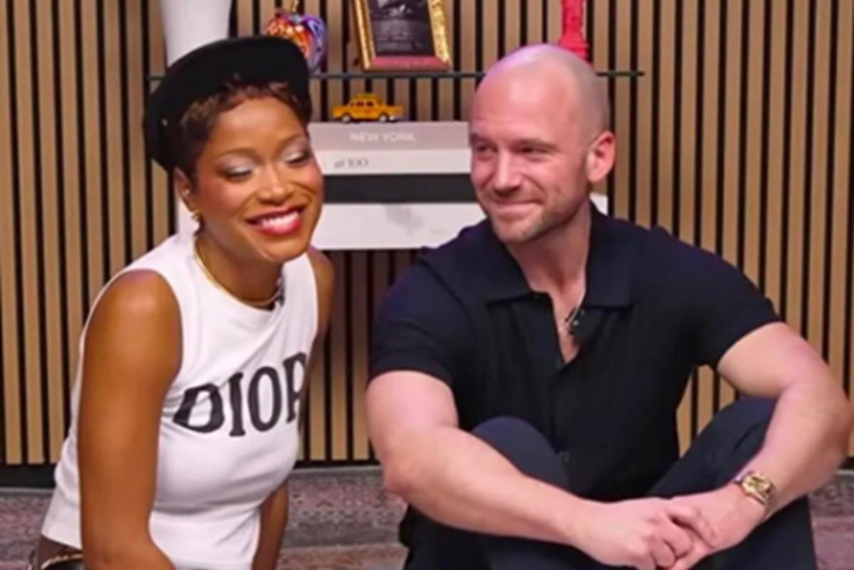 Fans urge Keke Palmer and 'The Hot One' host Sean Evans to give romance ...