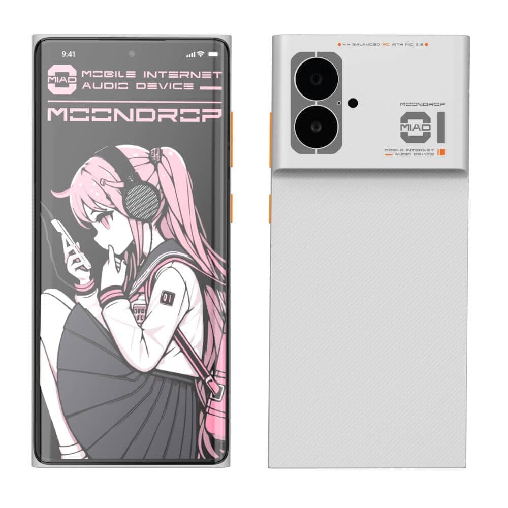 オーディオプレーヤーに匹敵する音響設計 MOONDROPの5Gスマホ