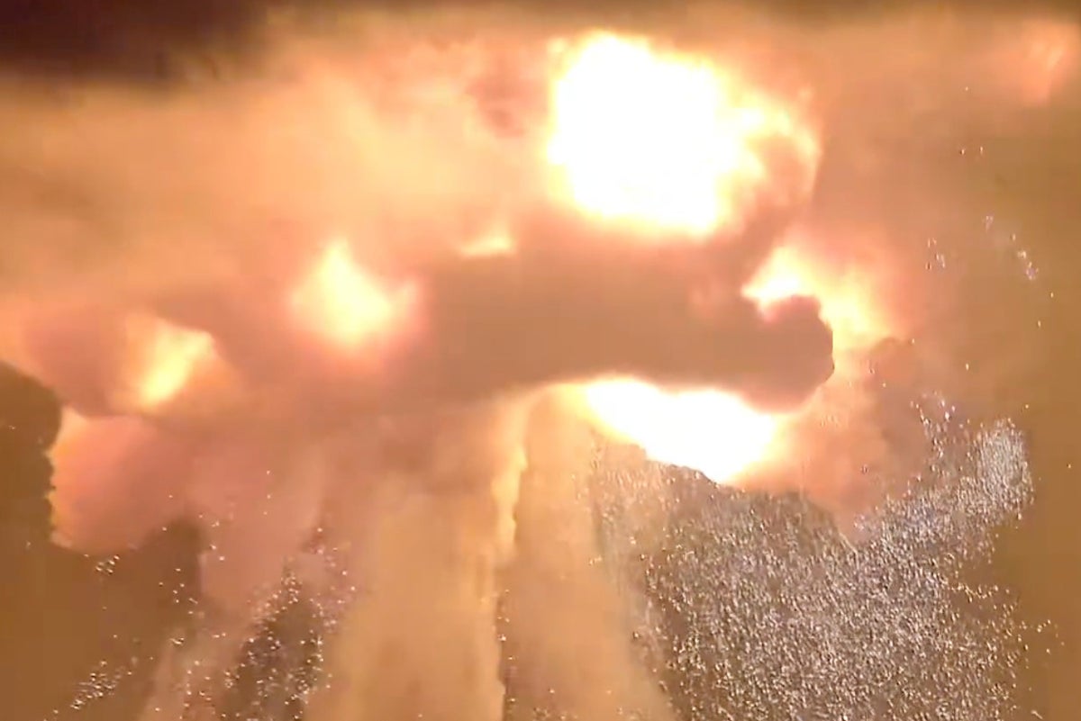 Watch: Huge fireball engulfs Jeff Bezos’ Blue Origin rocket