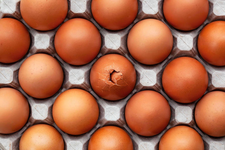 Is it ever safe to eat cracked eggs? Food safety experts weigh in
