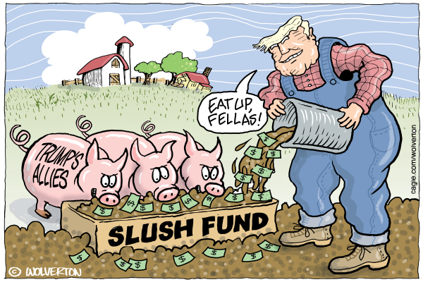 Editorial: Monte Wolverton's latest political cartoons