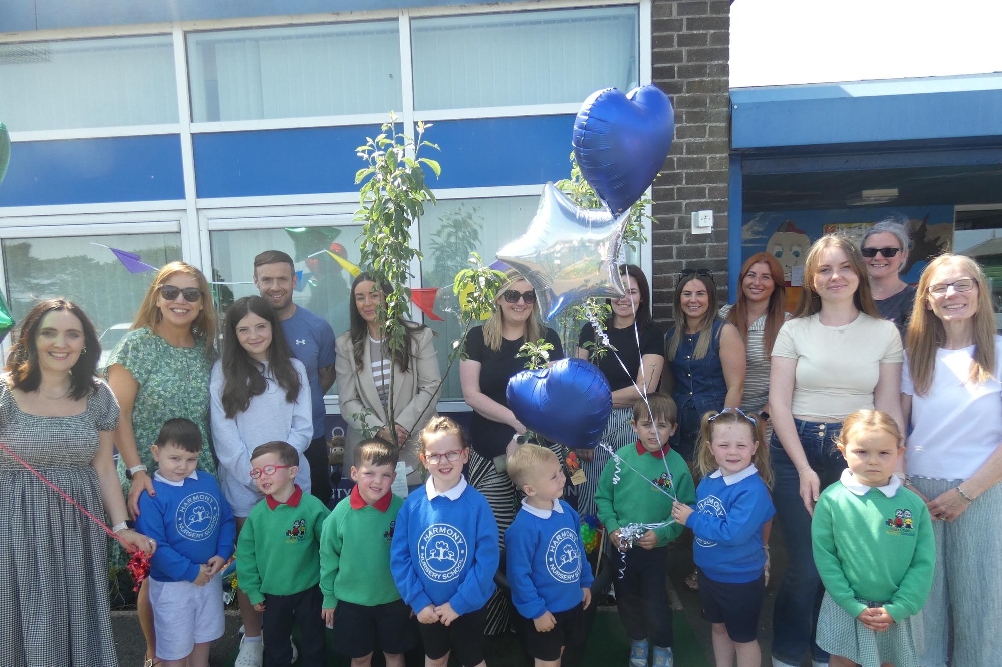 Tree planting celebrates partnership between Holy Child Nursery School ...