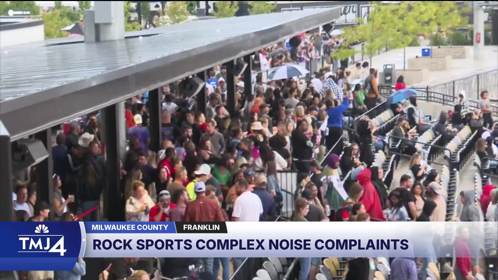 Franklin neighbors frustrated by Rock Sports Complex concert noise