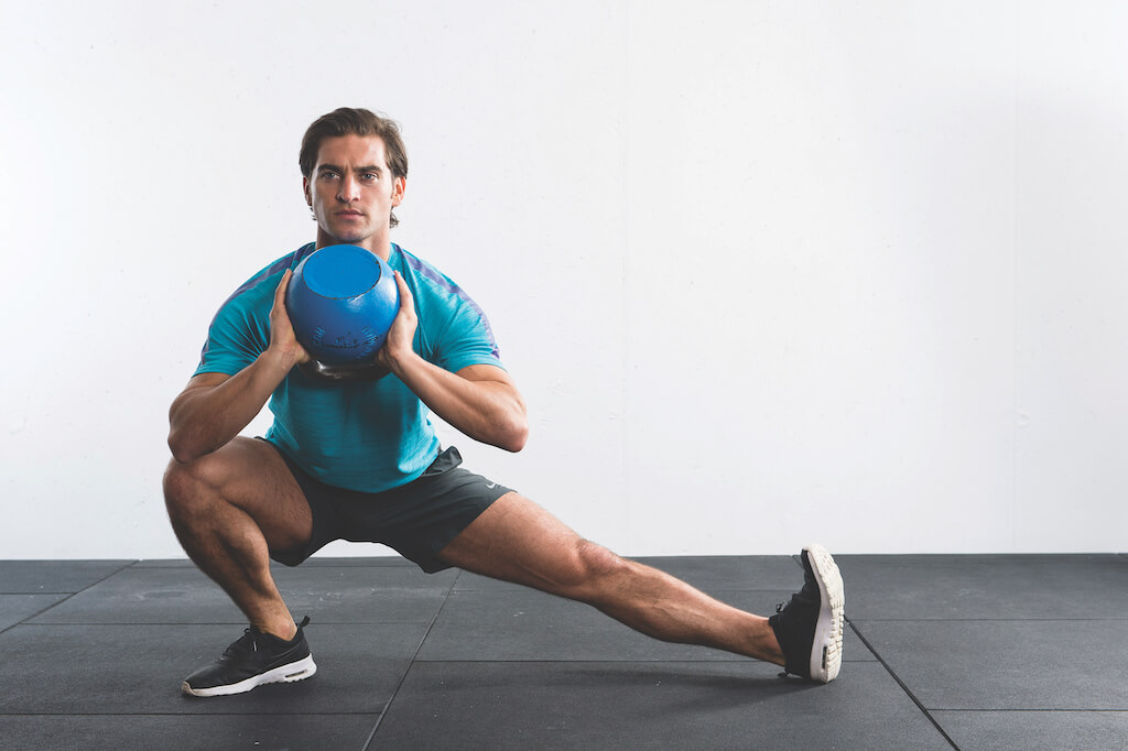 Short on time? Try this quick kettlebell, dumbbell and band workout