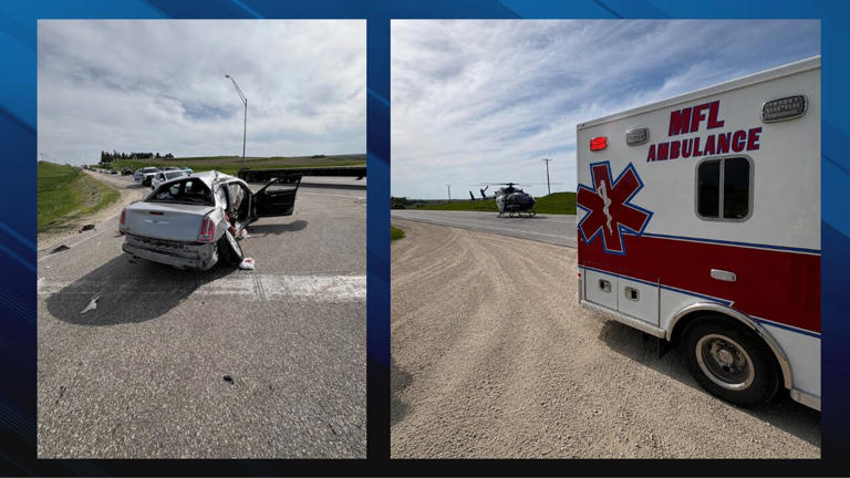 1 seriously injured after crash with a semi in Clayton County