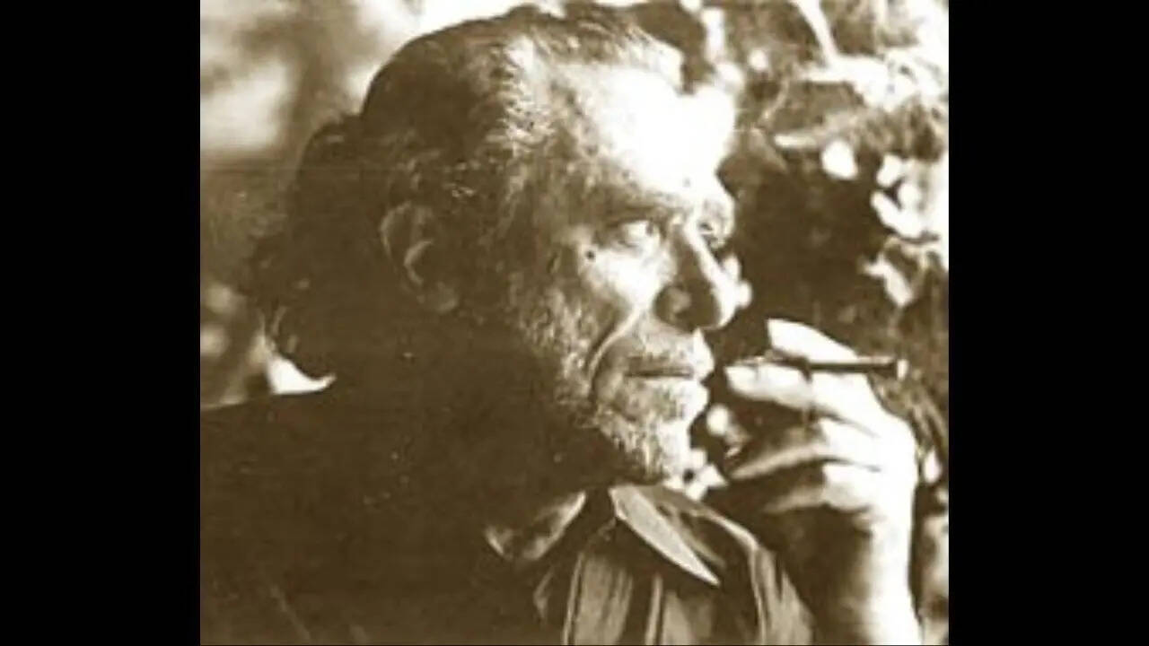 Quote of the day by Charles Bukowski: “The problem with the world is ...