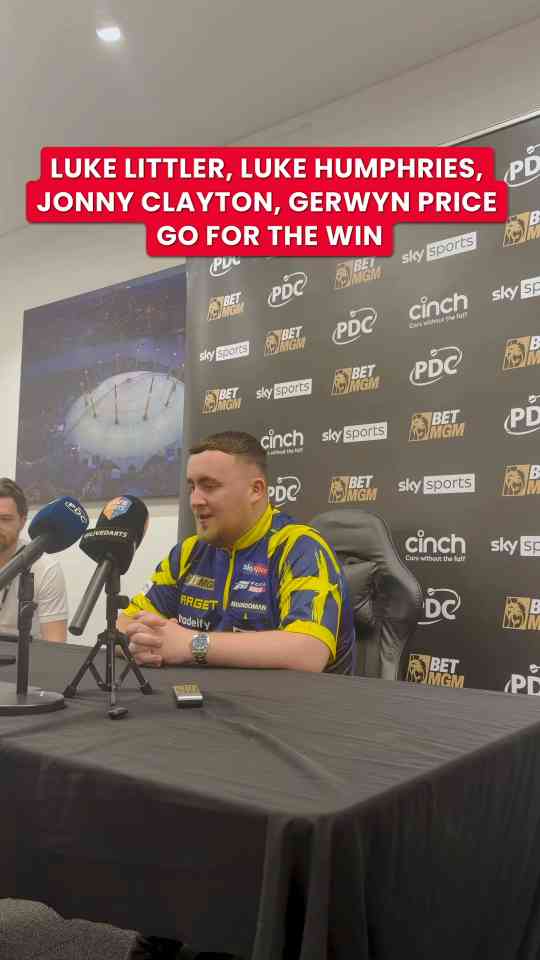 Luke Littler knew he'd win Darts Premier League with bold comments ...