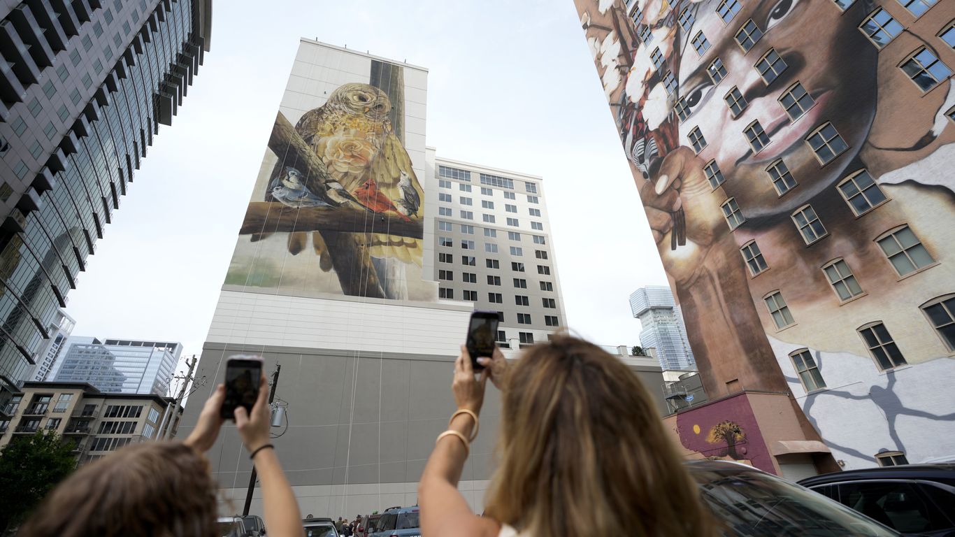 Downtown Houston is becoming more colorful, connected and walkable