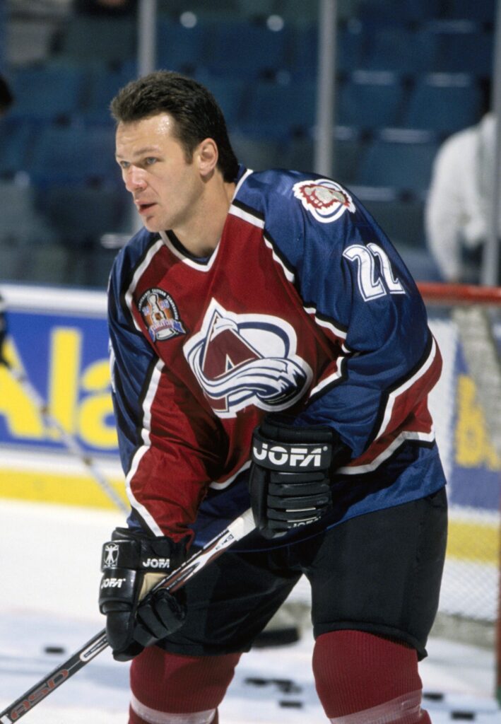 Avalanche broadcaster Kyle Keefe honors late Claude Lemieux in memorial ...
