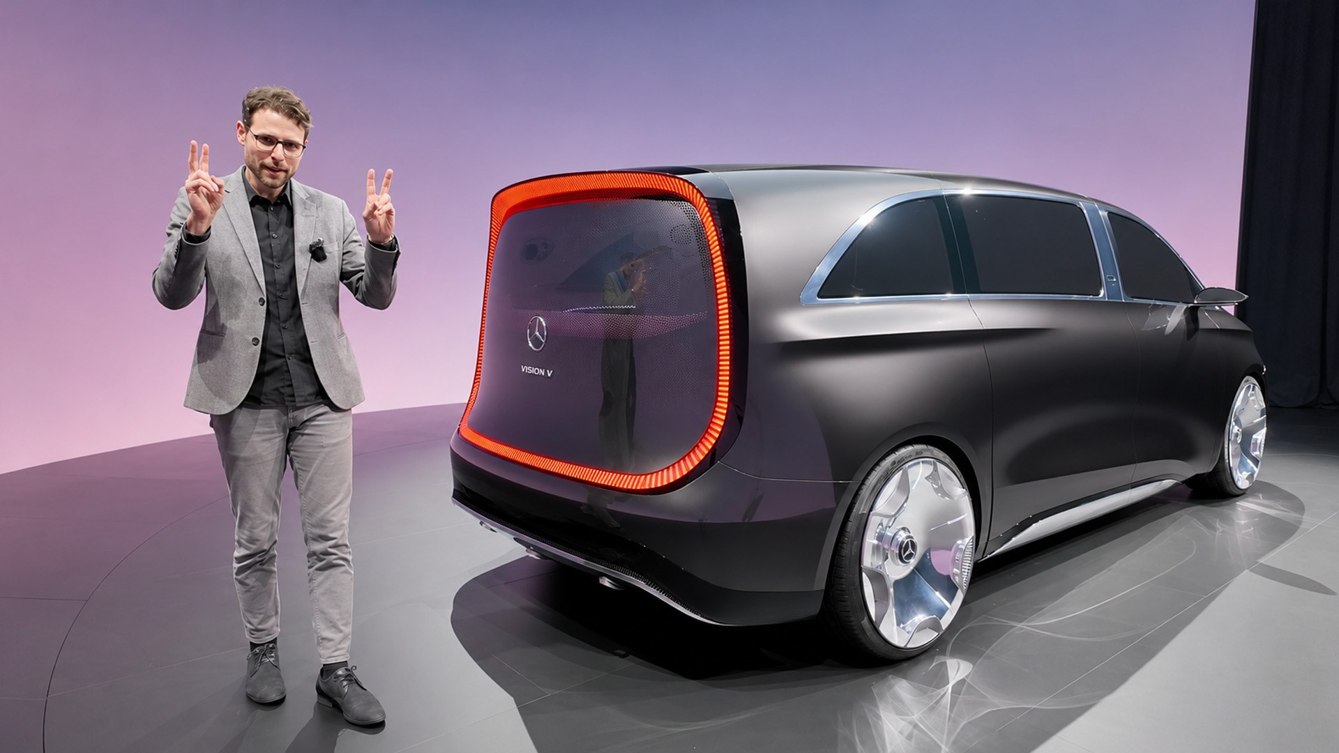 Mercedes Vision V lleva el lujo a otro nivel
