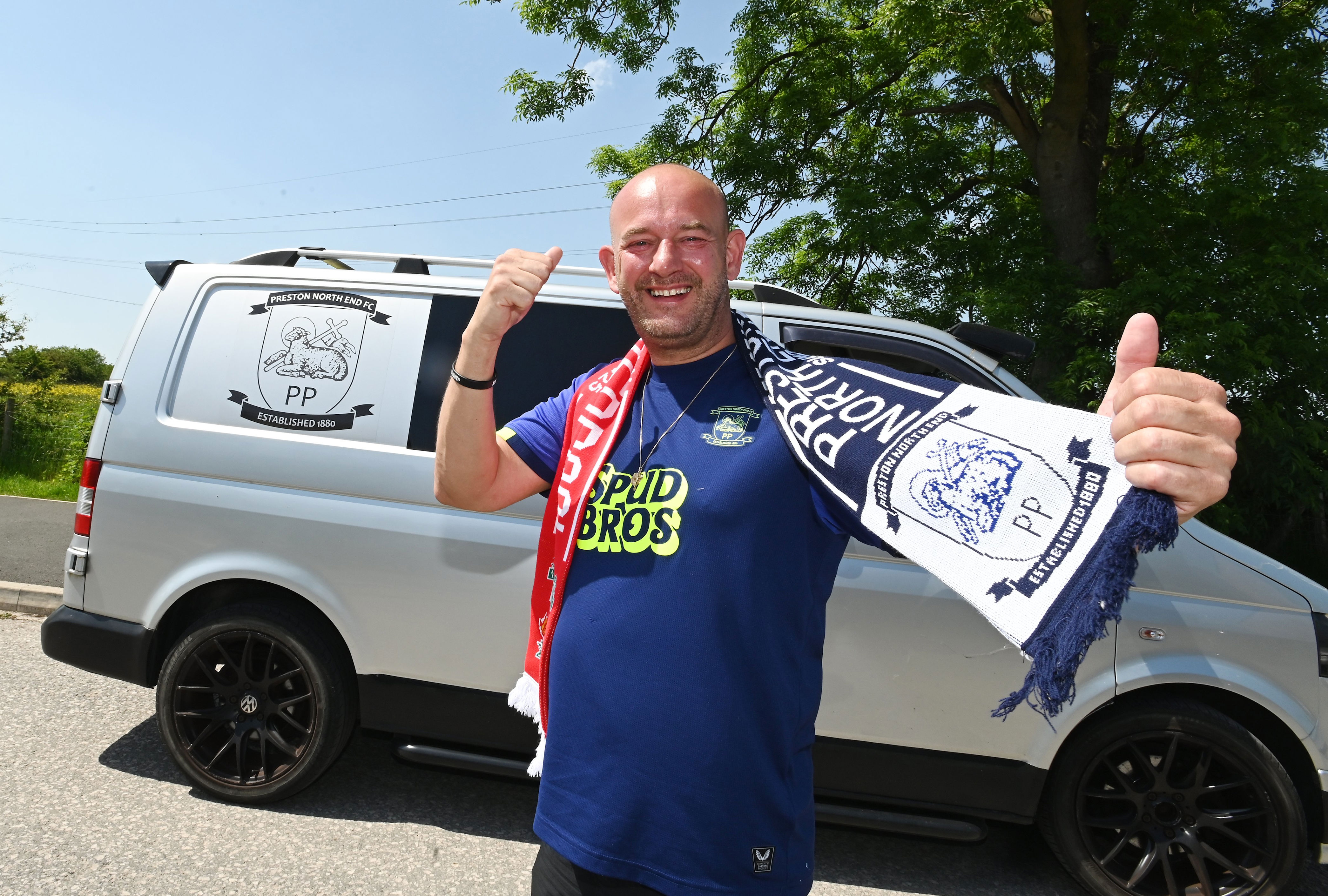 David O’Rourke is Preston North End’s campervan man!