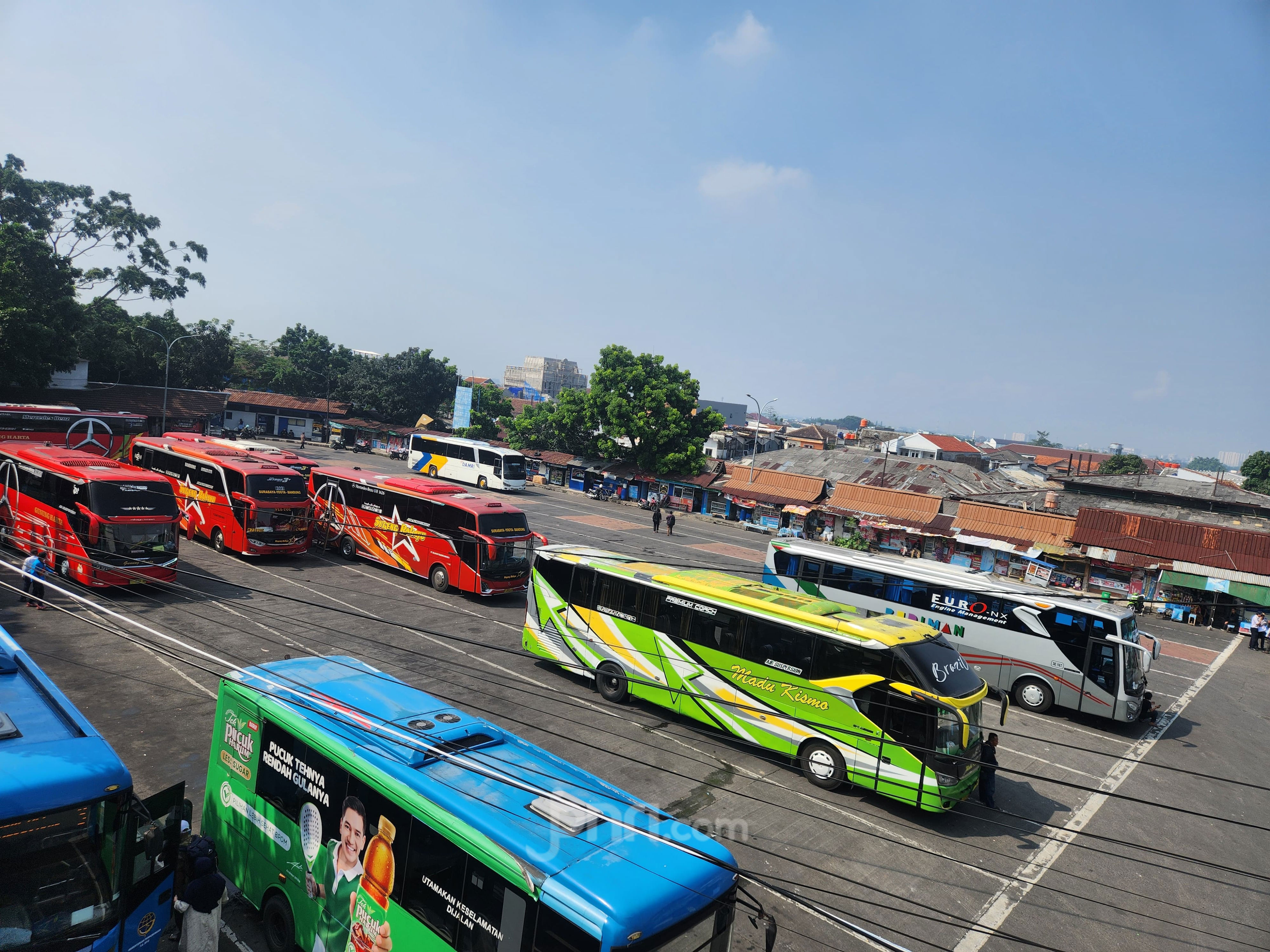 80 persen bus di Terminal Cicaheum sudah pindah ke Leuwipanjang