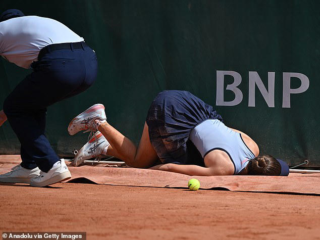 Row breaks out at French Open after player forced to retire after ...