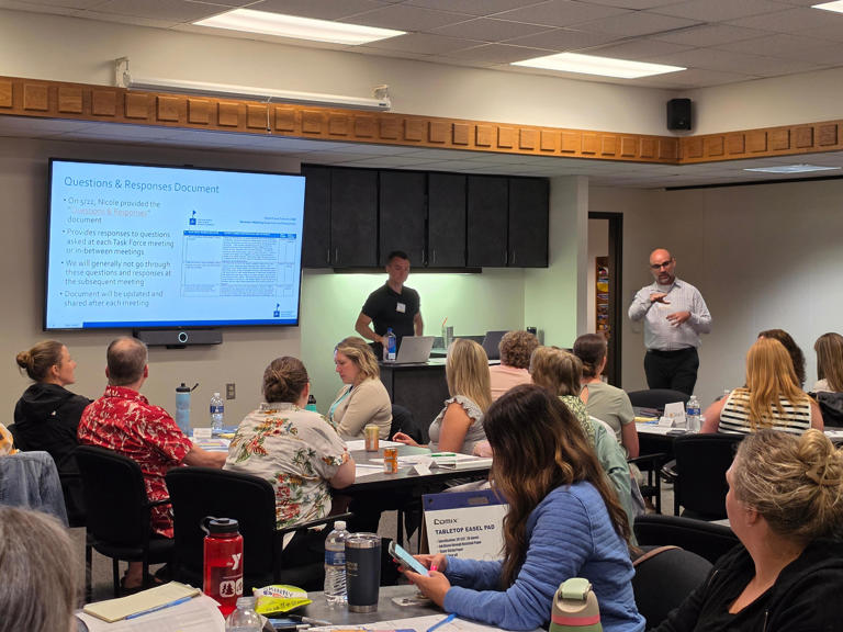 School district task force gets crash course in finances, policies