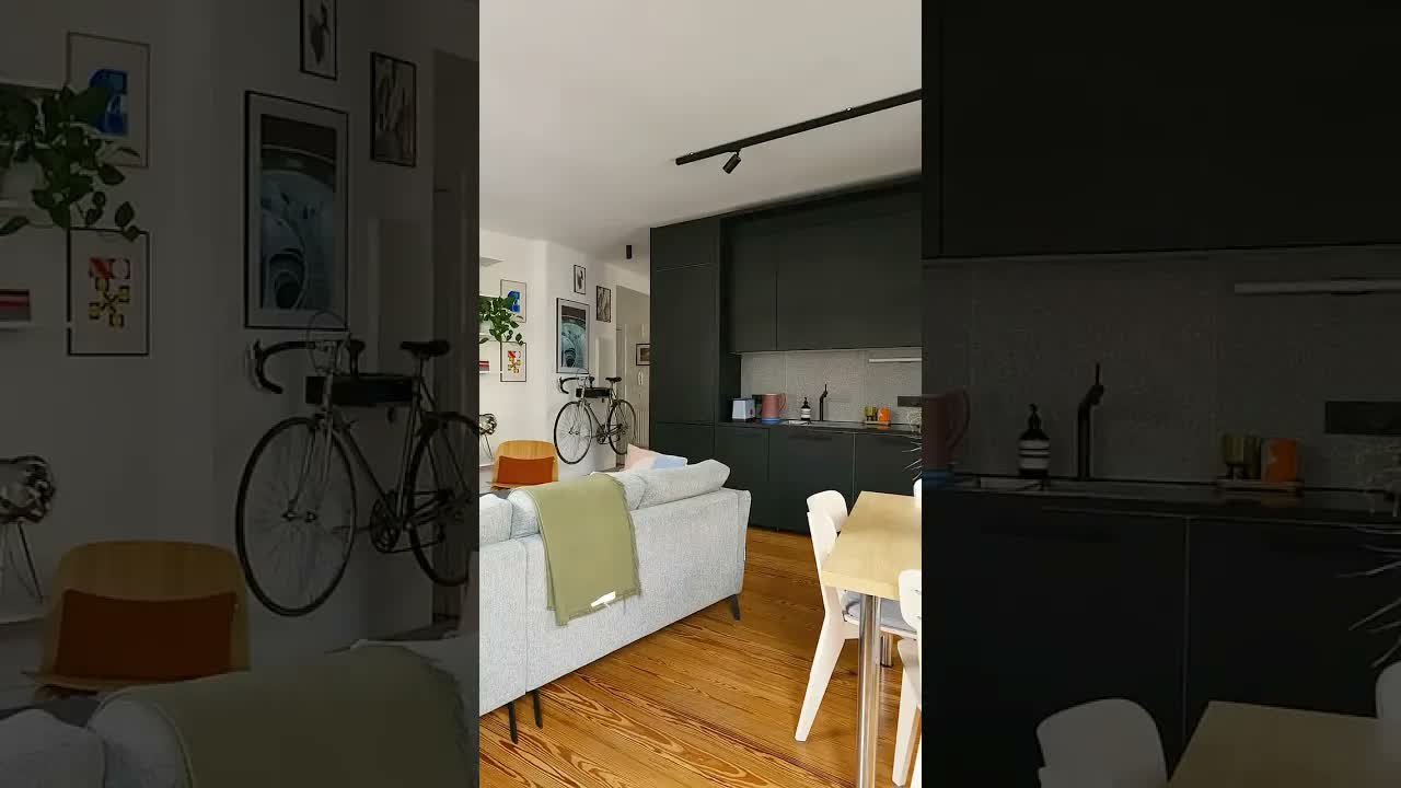 Architect’s budget-renovated smart small apartment