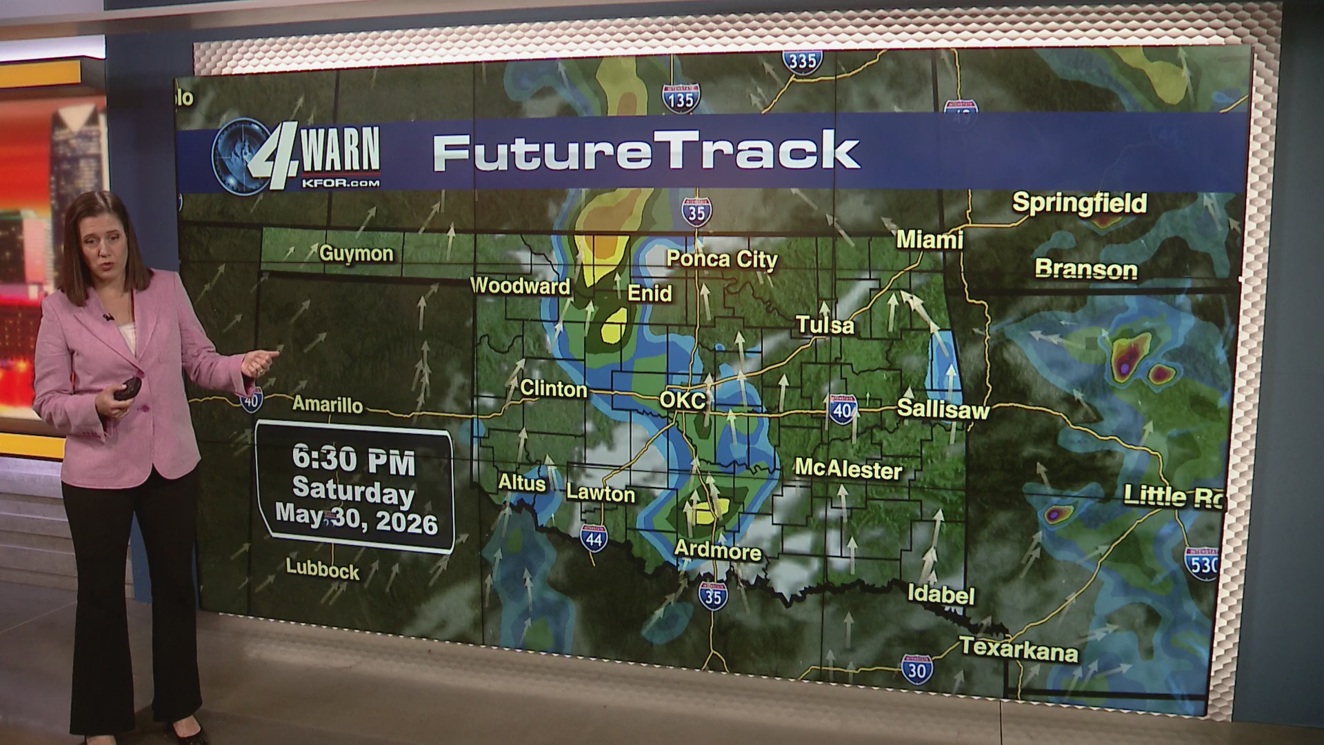 Emily Sutton tracks severe weather timing and hot temps (5/29/26 6:15AM)