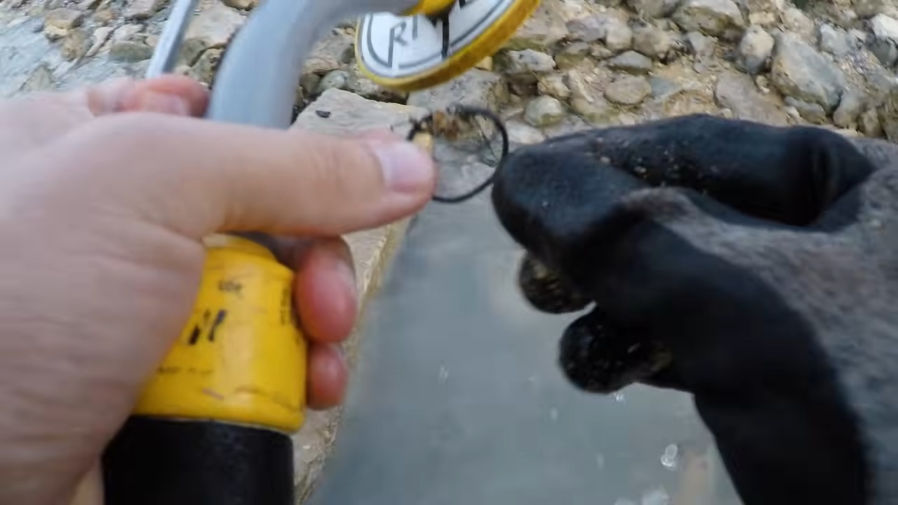A dry party island turned into a treasure hunt when the water finally ...