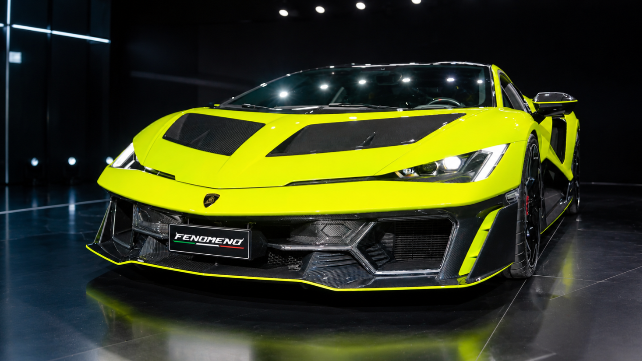 Lamborghini Fenomeno Shows the Future of Lamborghini