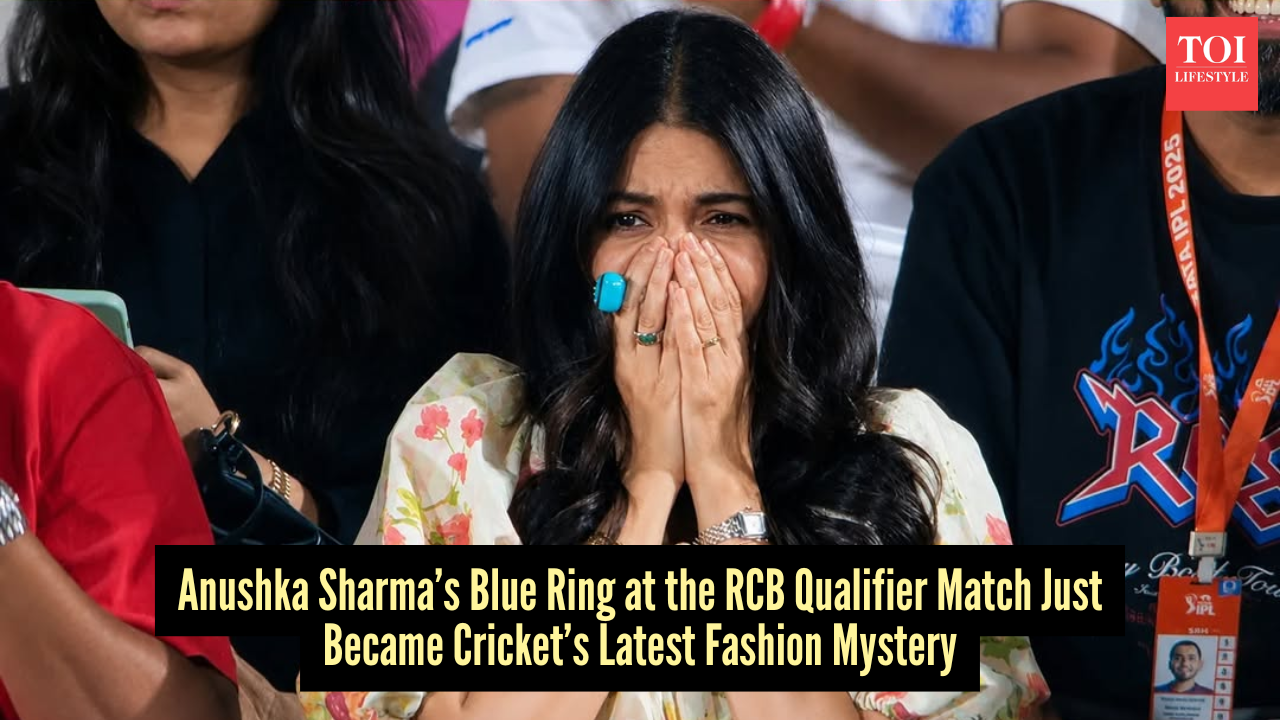 Why was Anushka Sharma wearing an 'unusual' blue ring at the RCB vs GT ...