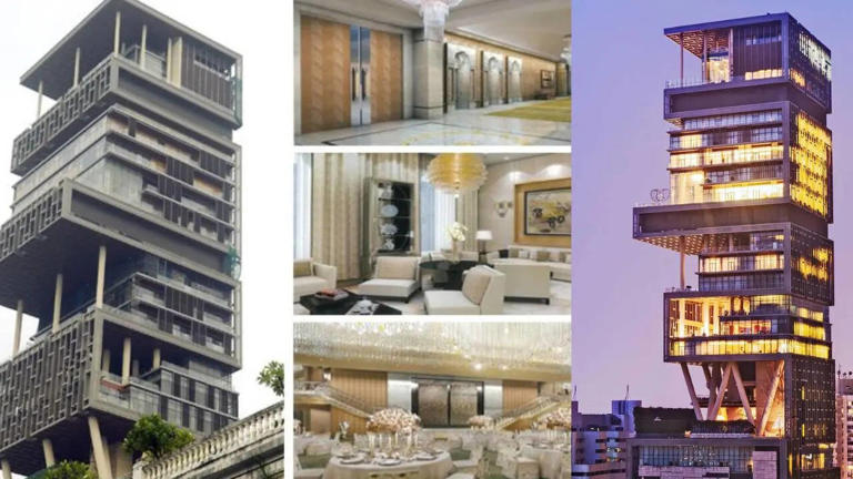Inside Antilia, Mukesh and Nita Ambani's Rs 15,000 crore home with no ...