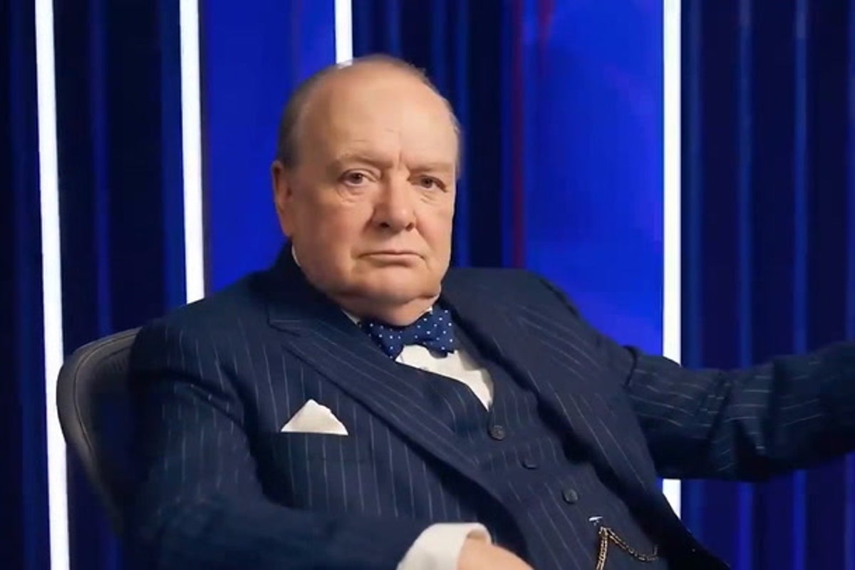 AI-generated Winston Churchill joins BBC Question Time panel