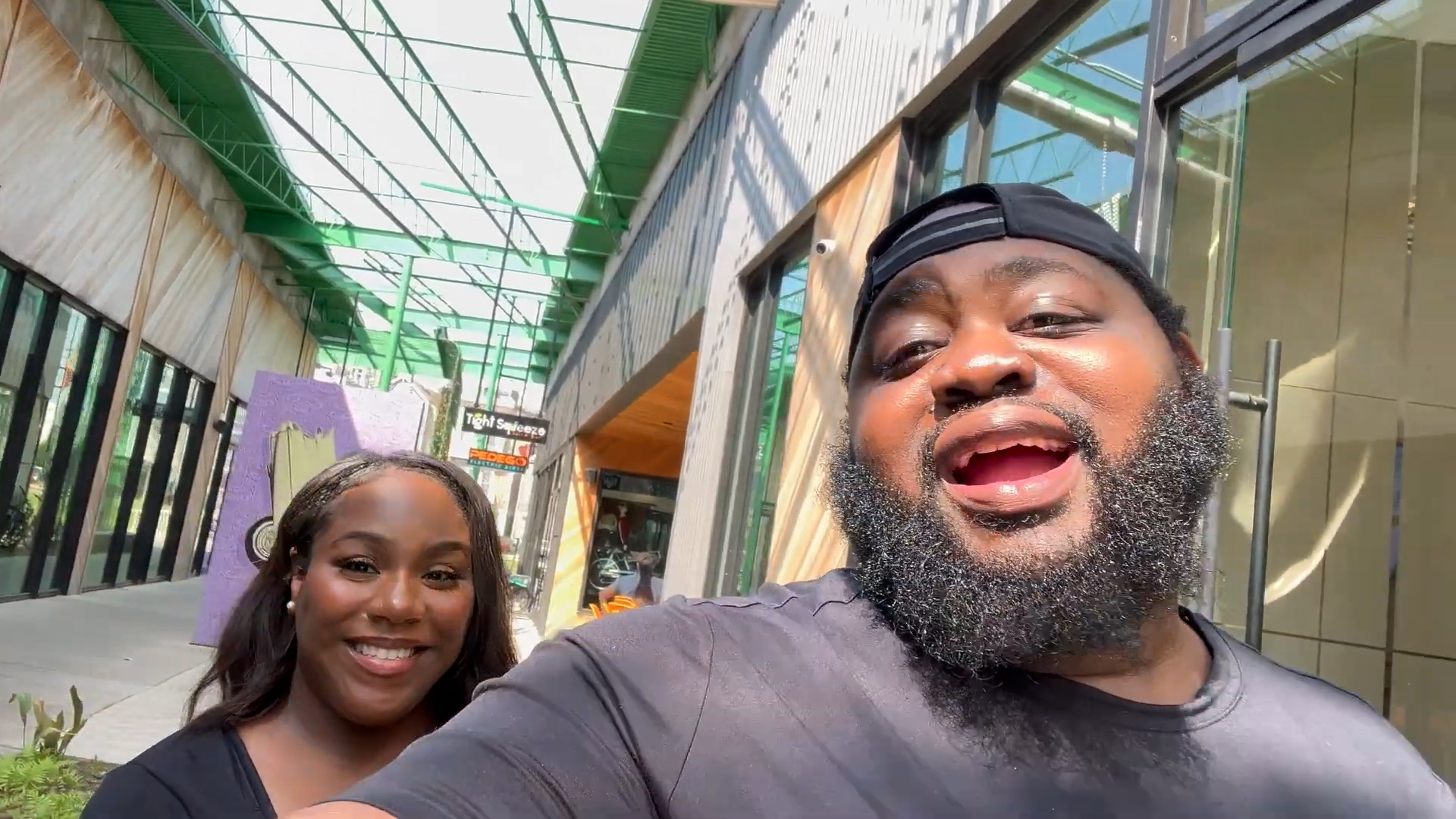 Our Friday together trying Italian restaurant and boba tea