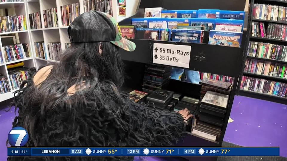 VHS tapes, DVDs making comeback