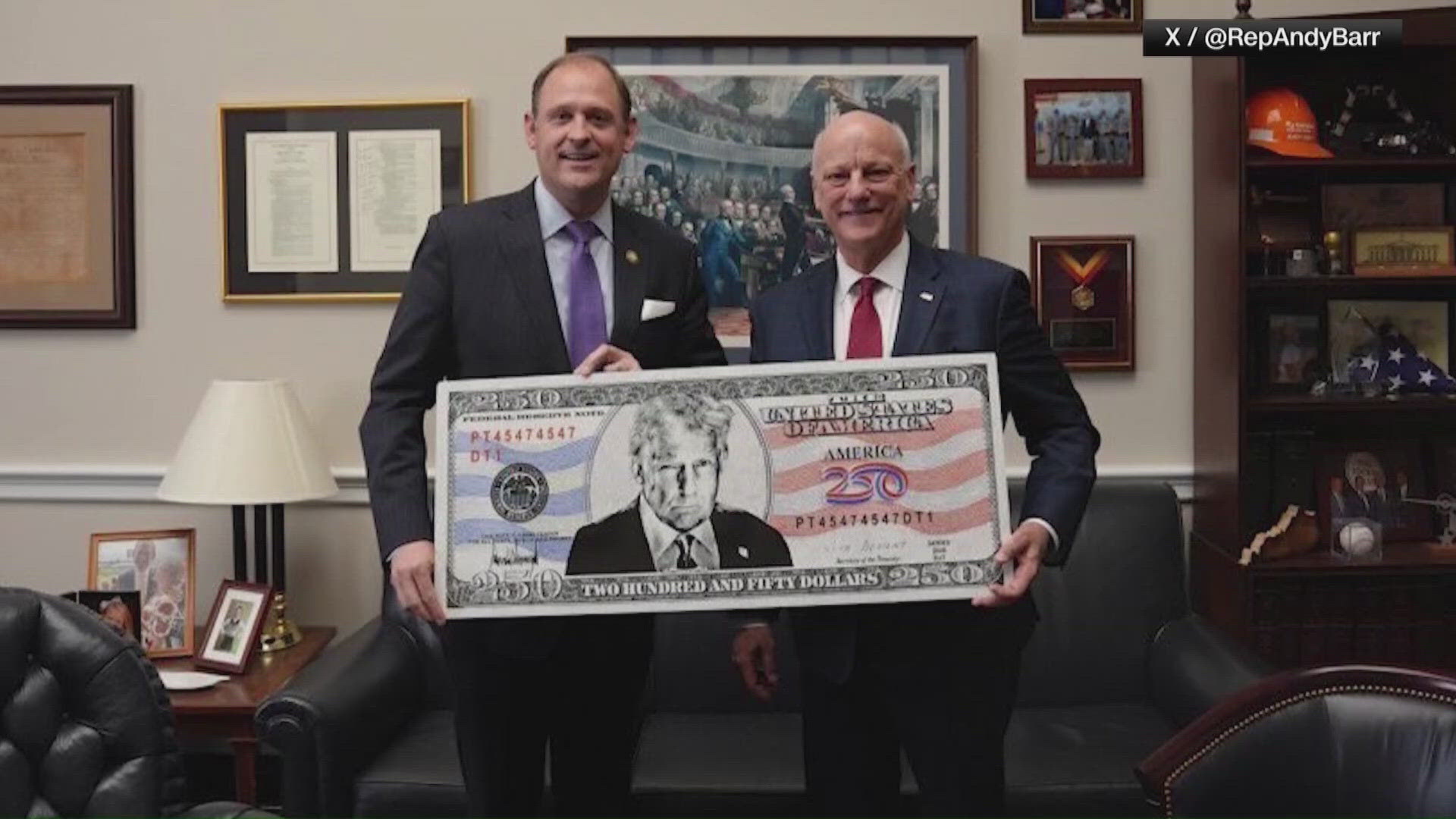 Money moment: Treasury considers a $250 Trump bill, Trump Accounts app ...