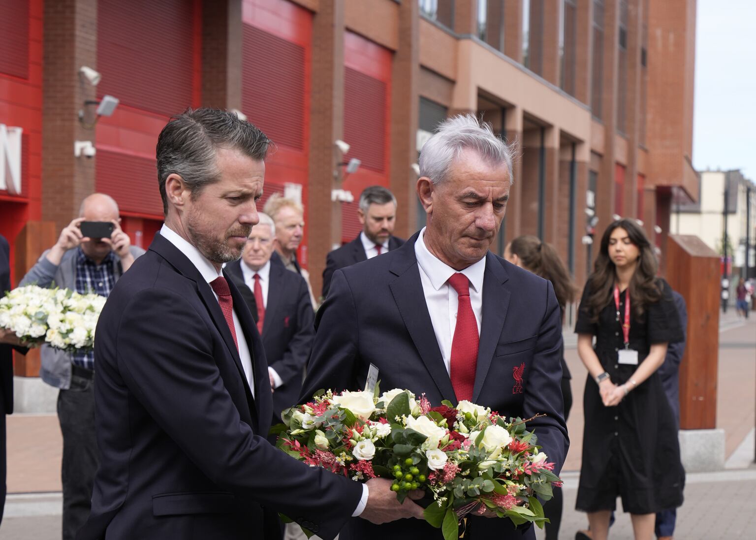 Liverpool unveil new memorial to remember the 39 victims of Heysel disaster