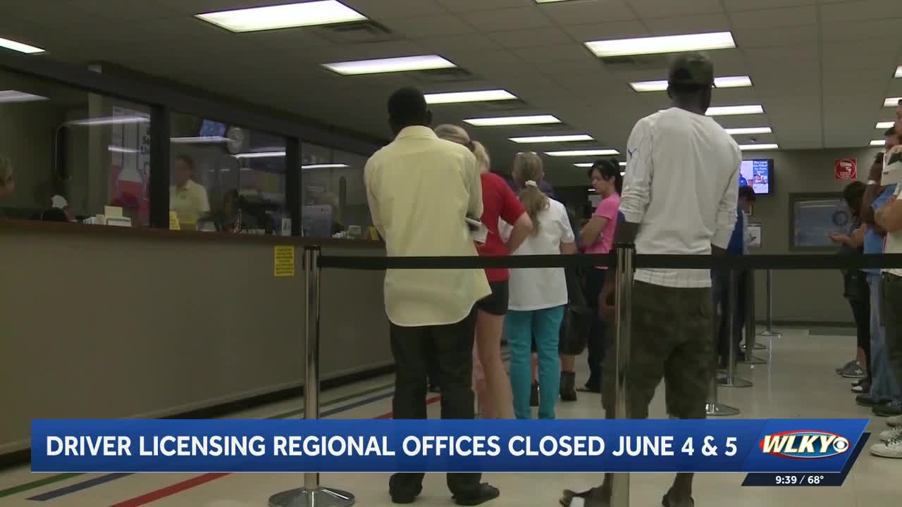 Regional offices to temporarily close as Kentucky rolls out new driver ...