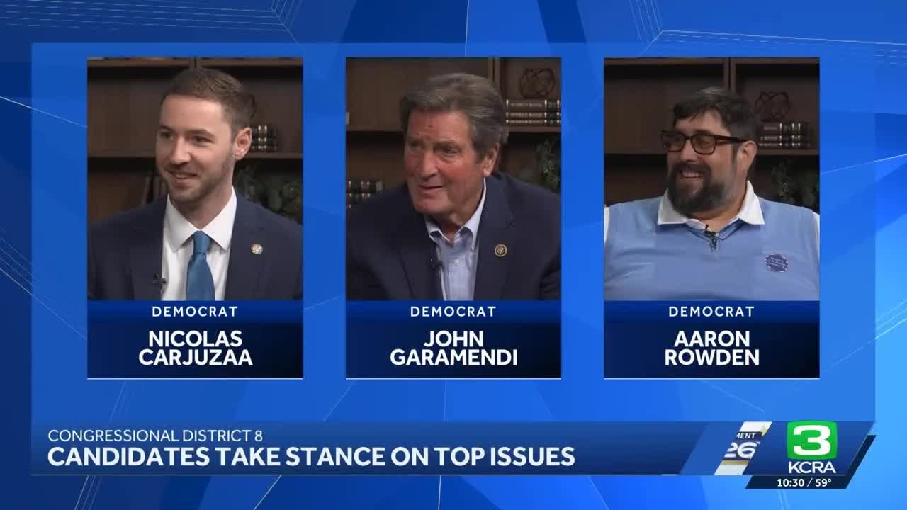 California congressional district 8 candidates discuss key issues