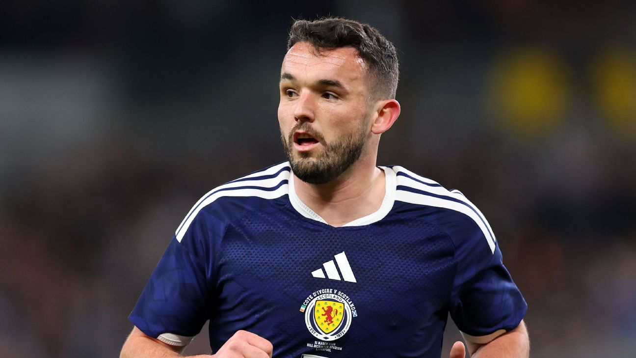 John McGinn to be honoured with 25-foot mural in hometown ahead of ...