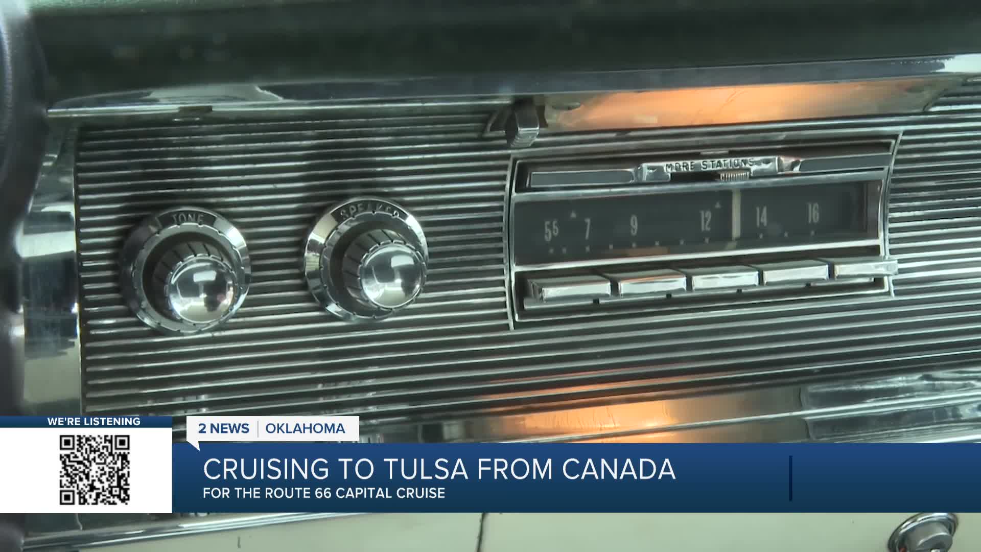 Canadian driver travels 1,600 miles for Tulsa's Capital Cruise