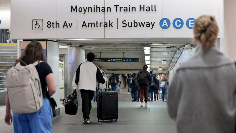 Amtrak fire near Penn Station triggers major NYC commuter disruptions ...