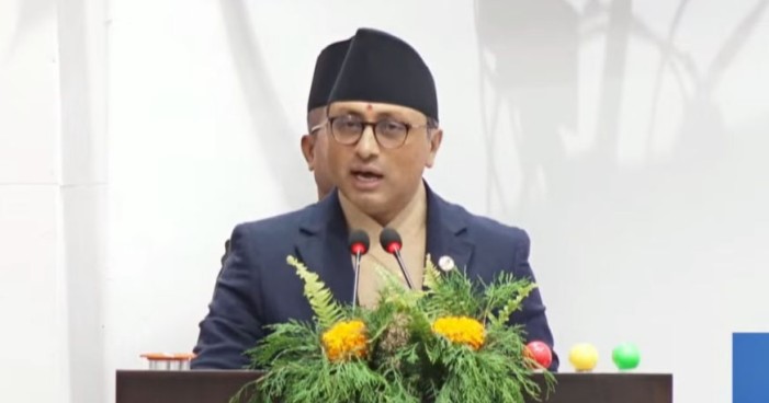 Finance Minister Wagle unveils budget for fiscal year 2026-27 ...