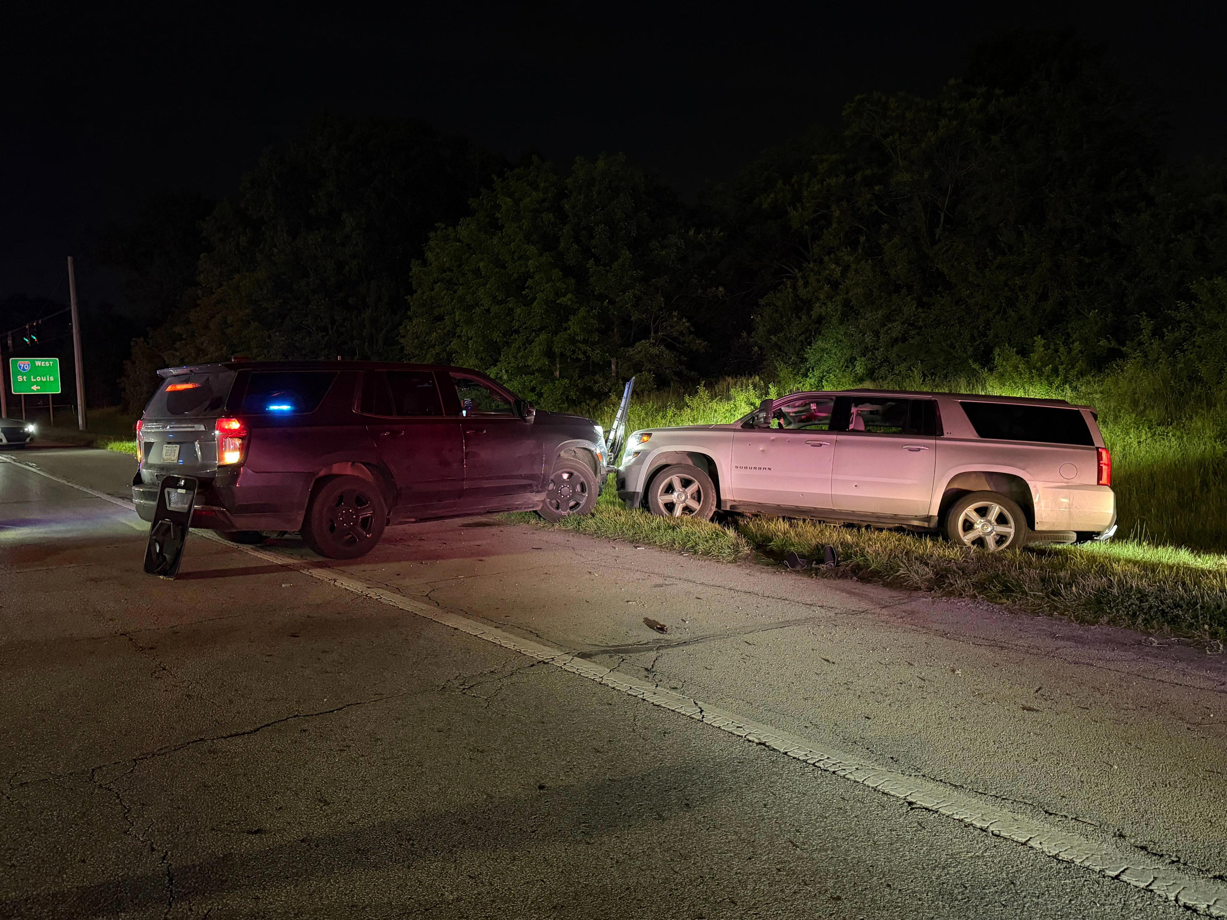 Indianapolis police shoot homicide suspect following pursuit