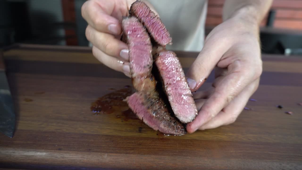 Grilling perfection: Ribeye steak tips