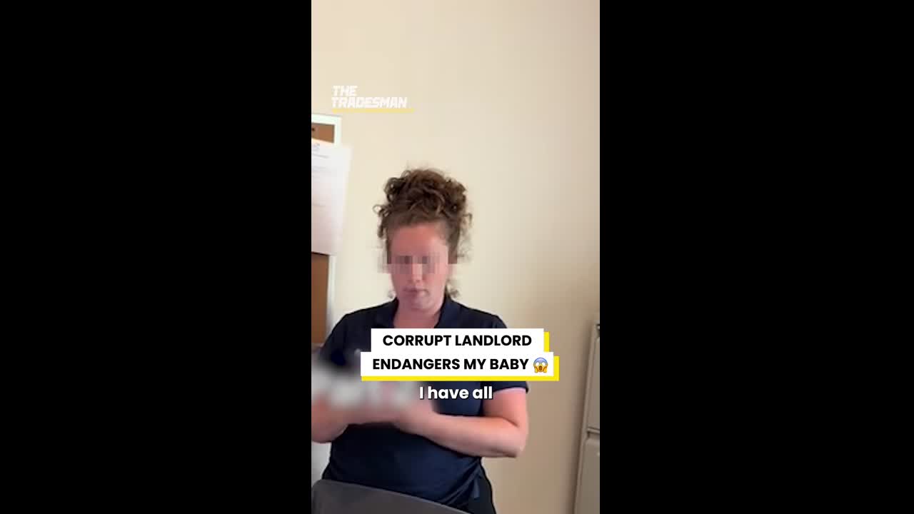 Corrupt landlord endangers my baby