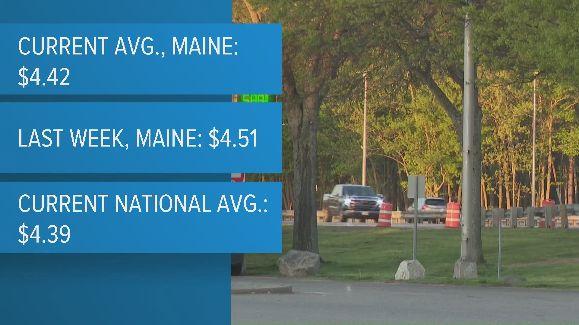 Maine gas prices continue downward trend