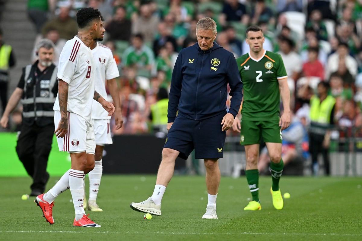 Ireland boss reacts to fans’ pro-Palestinian tennis ball protest