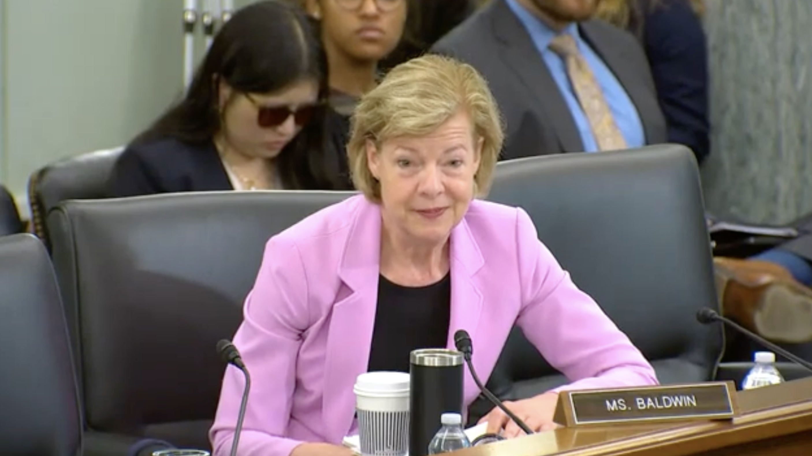 'So The Answer Is No?': Tammy Baldwin Clashes With Witness Over ...