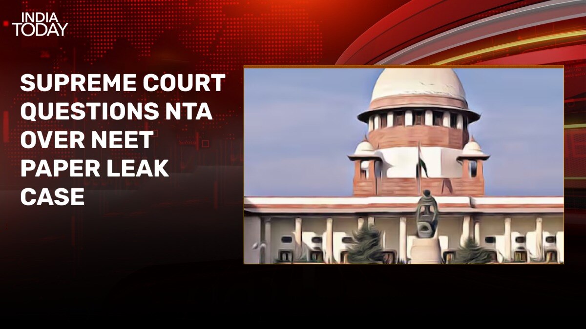 NEET paper leak case: Supreme Court directs Centre, NTA to file affidavit